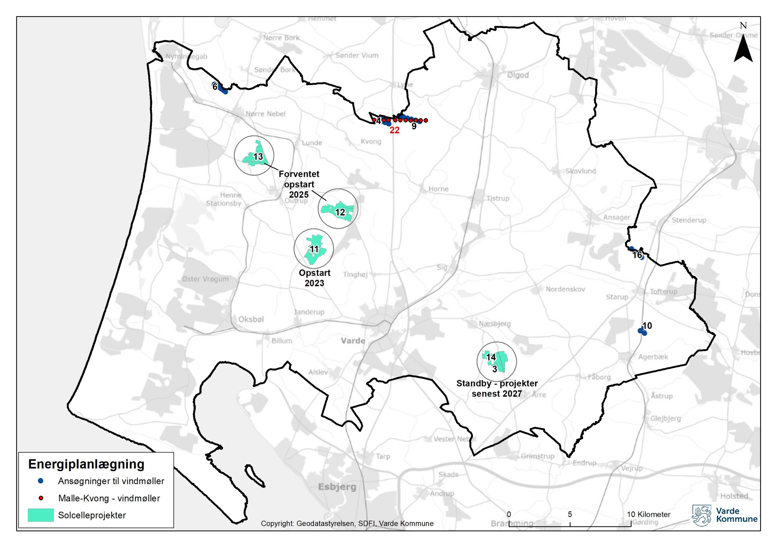 Solcelle- og vindmølleprojekter i Varde Kommune - Varde Kommune
